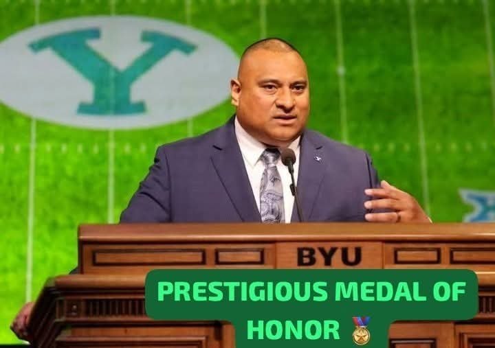 Kalani Sitake: BYU Coach Honored with National Football Foundation ...